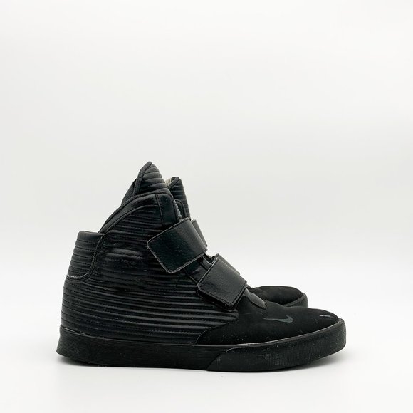 Nike | Shoes | Nike Flystepper 2k3 All Black High Top Sneakers | Poshmark